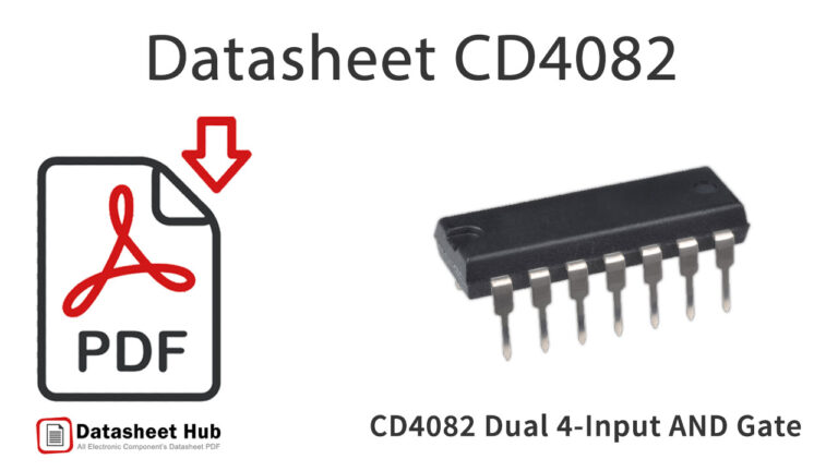 CD4082 Dual 4-Input AND Gate - Datasheet Hub