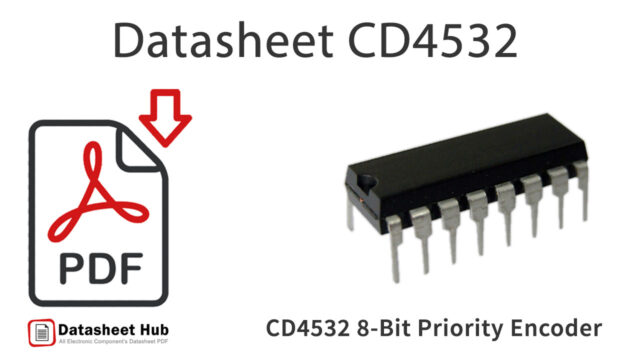 CD4532 8-Bit Priority Encoder - Datasheet Hub