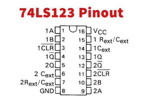 74LS123 Dual Mono Multivibrator With Clear - Datasheet Hub