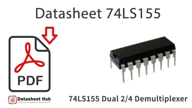74LS155 Dual 2 To 4 Line Demultiplexer - Datasheet Hub