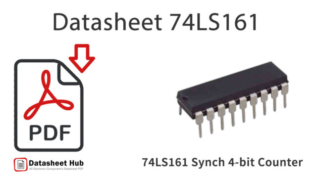74LS161 Synch 4-bit Counter - Datasheet Hub
