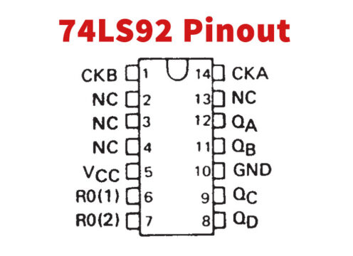 74LS92 Divide-by-12 Counter - Datasheet Hub