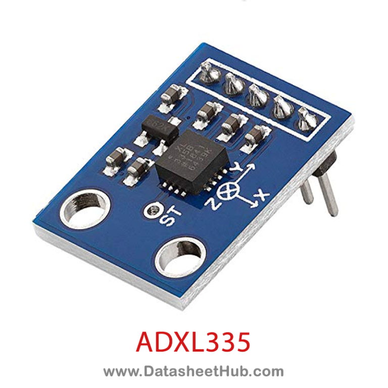 ADXL335 Accelerometer Sensor Module - Datasheet Hub