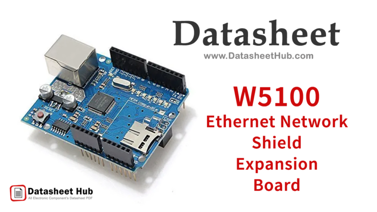 W5100 Ethernet Network Shield Expansion Board for Arduino - Datasheet Hub