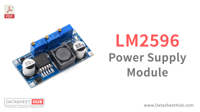 LM2596 DC-DC Step-Down CC CV Power Supply Module - Datasheet Hub