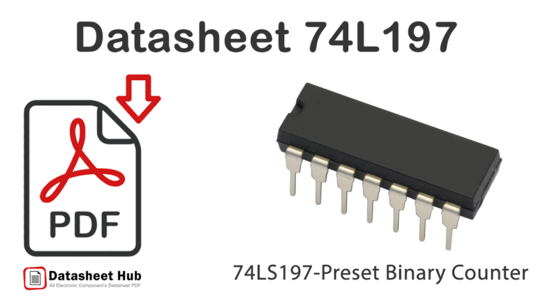 74LS197-Preset Binary Counter - Datasheet Hub