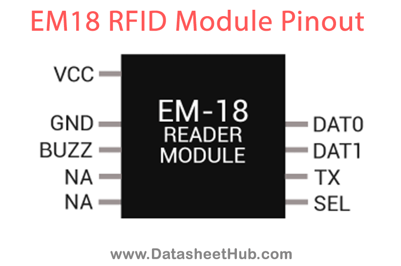 EM-18 RFID Reader Module - Datasheet Hub