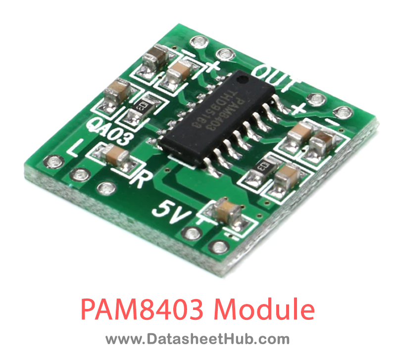 PAM8403 Mini Two-channel 2X3W Class D Audio Power Amplification Module ...