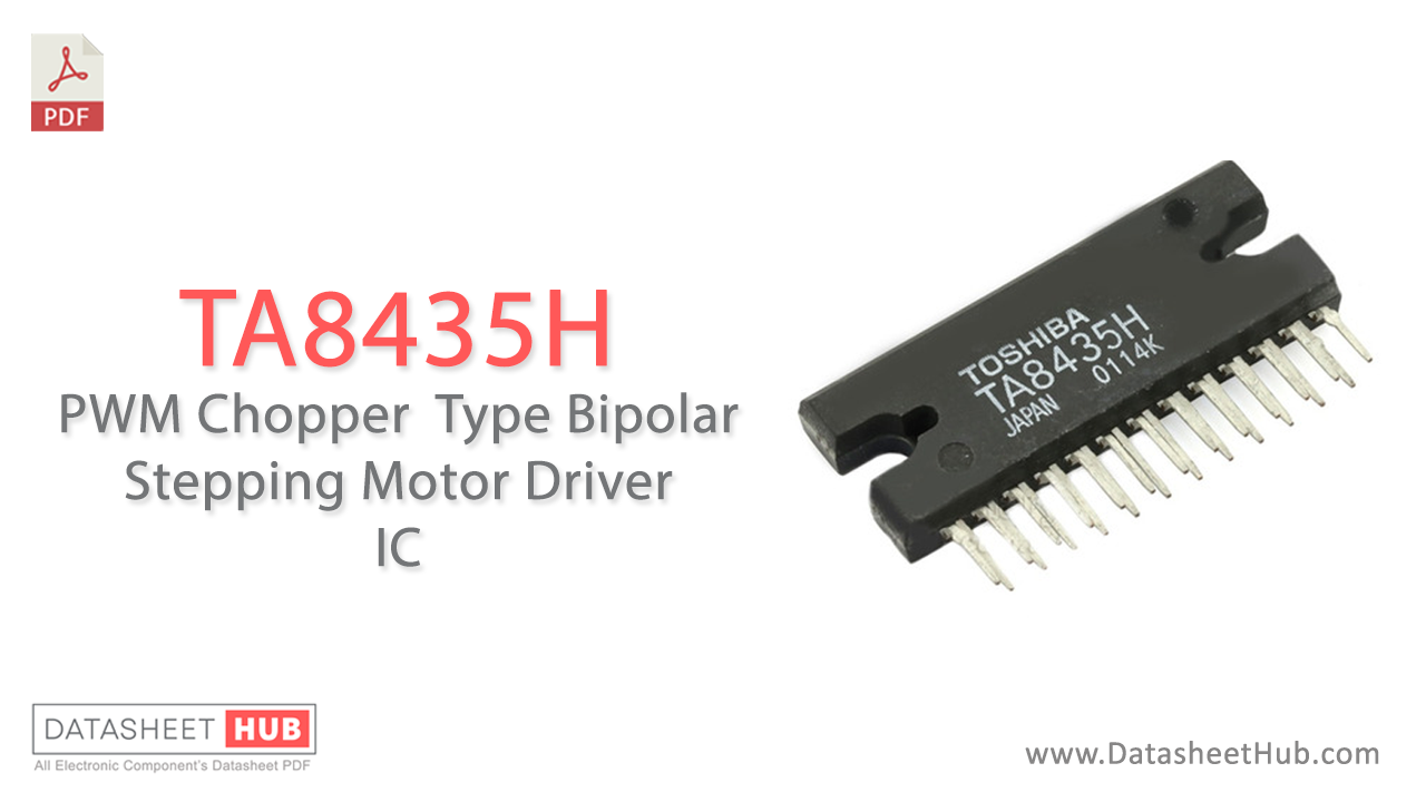 TA8435H Datasheet – Stepping Motor Driver IC - Datasheet Hub
